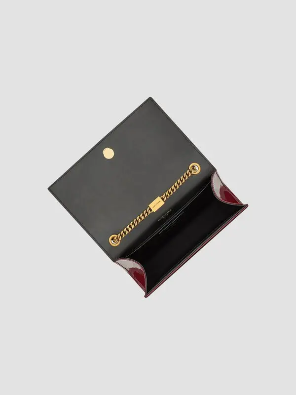 Saint Laurent Kate Patent Leather Shoulder Bag