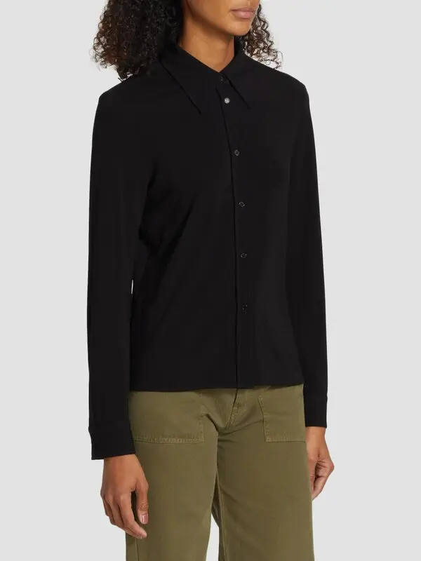 NILI LOTAN Celestine Button-front Blouse