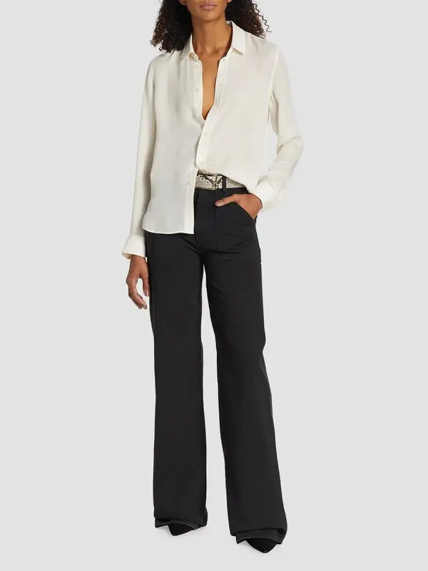 NILI LOTAN Gaia Silk Blouse
