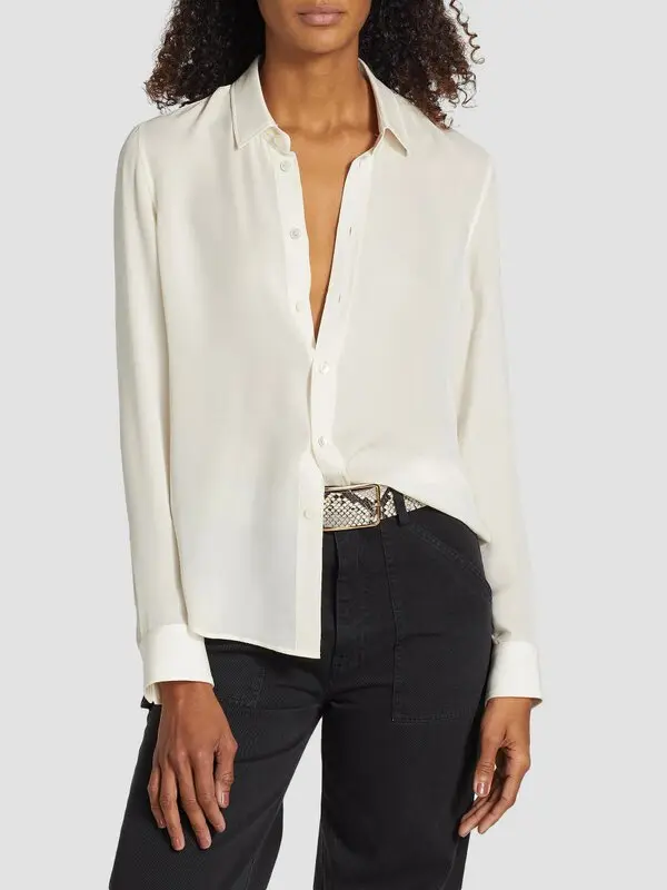 NILI LOTAN Gaia Silk Blouse