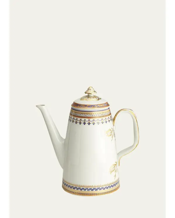 MOTTAHEDEH Chinoise Blue Coffee Pot