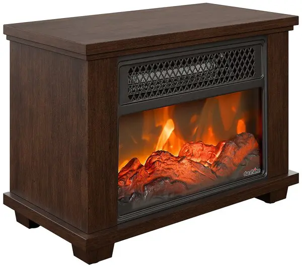 DURAFLAME Tabletop Portable Fireplace Electric Heater - One-color