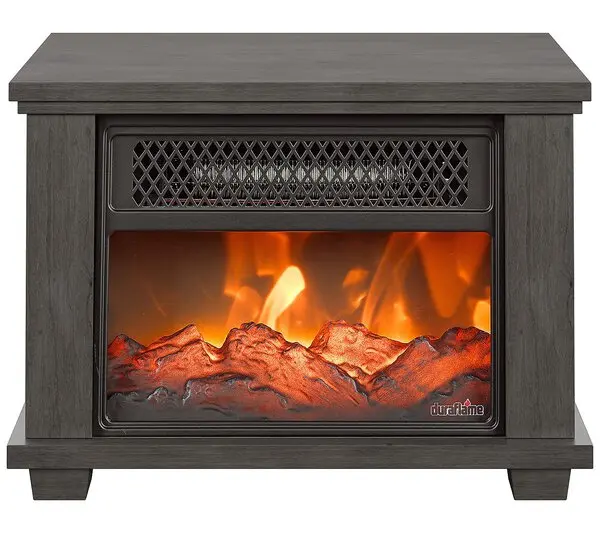 DURAFLAME Tabletop Portable Fireplace Electric Heater