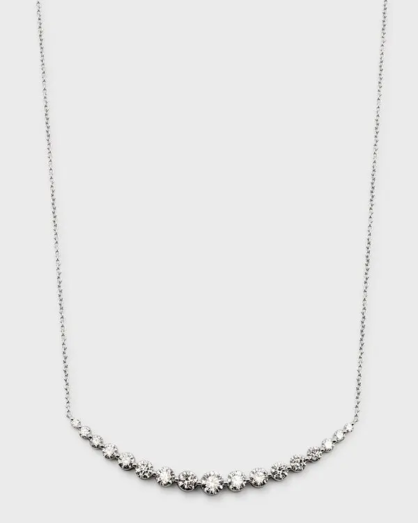 Neiman Marcus 18k Smiley Necklace - Diamond