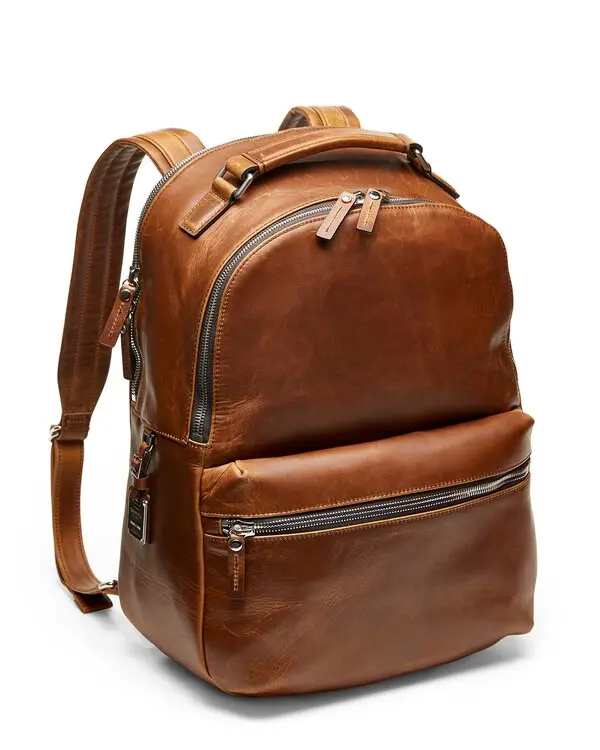 Shinola Distressed Runwell Backpack - Medium Brown