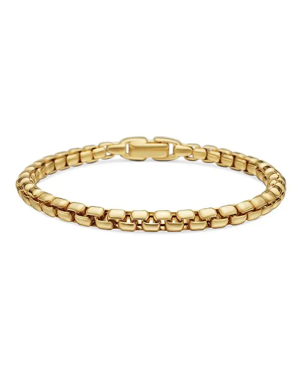 David Yurman Box Chain Bracelet - Gold