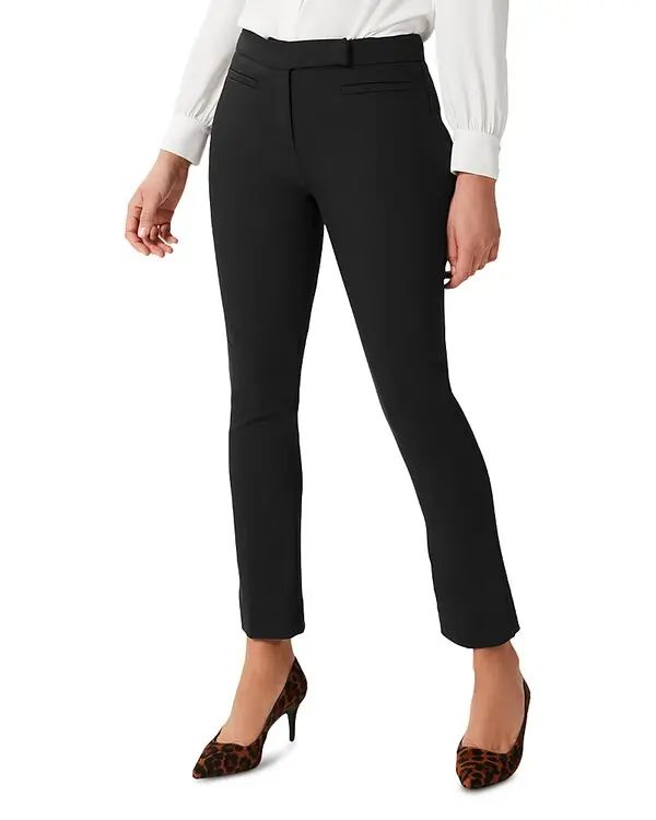 HOBBS LONDON Slim Leg Trousers - Black