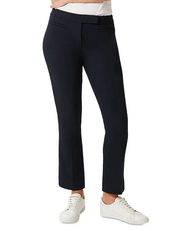 HOBBS LONDON Slim Leg Trousers - Navy