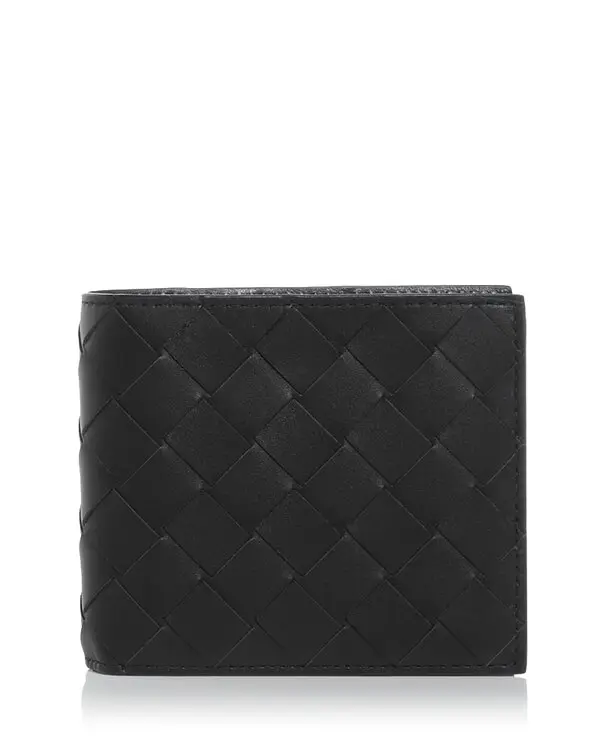 Bottega Veneta Intrecciato Leather Bifold Wallet - Multi-nero