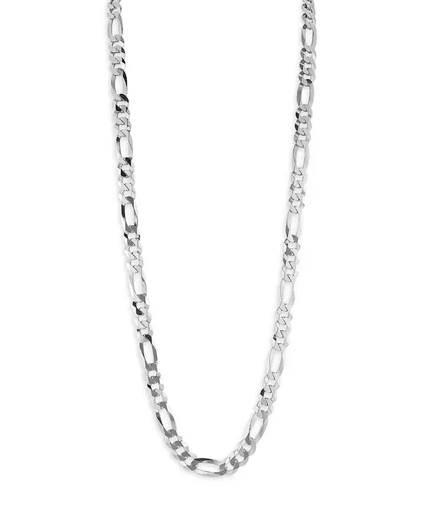MILANESI AND CO Sterling Figaro Chain Necklace - Silver