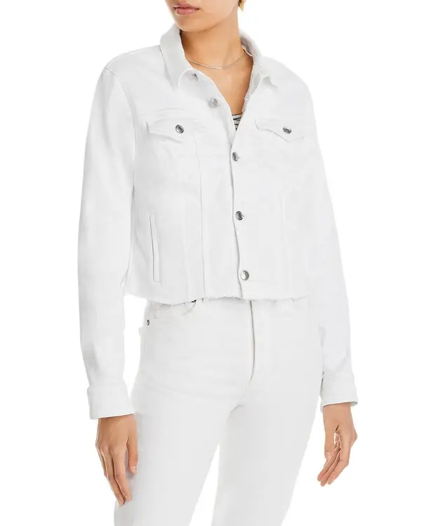 7 For All Mankind Classic Trucker Denim Jacket - Soleil