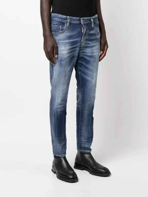 Dsquared2 Washed Slim-fit Jeans