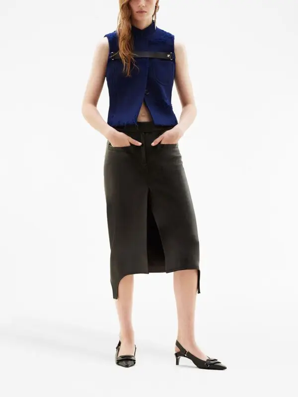 COURREGES Strap Detailed Jacket