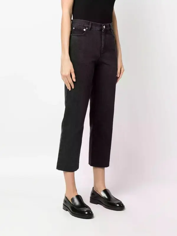 A.p.c. Mid-rise Cropped Jeans