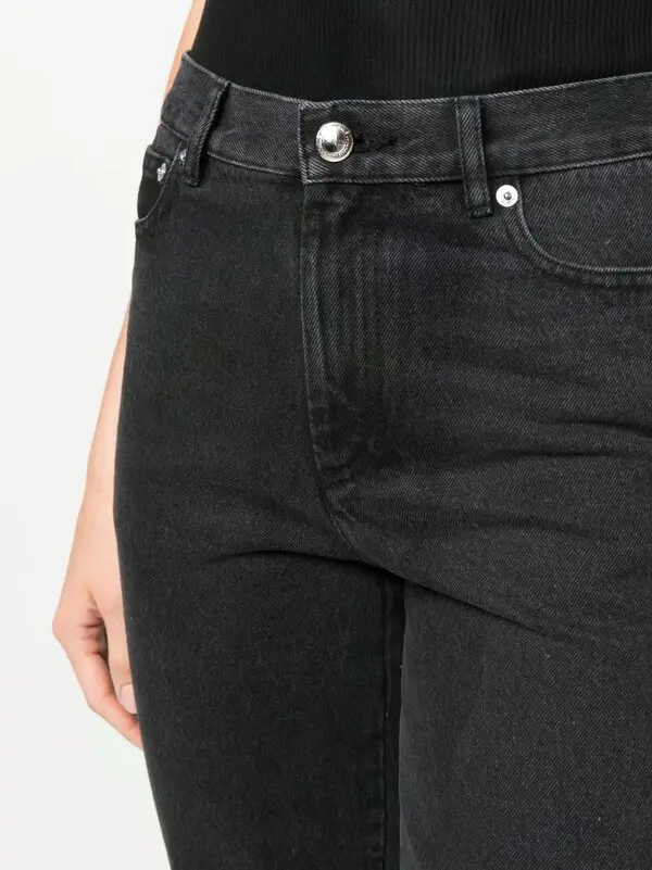 A.p.c. Mid-rise Cropped Jeans