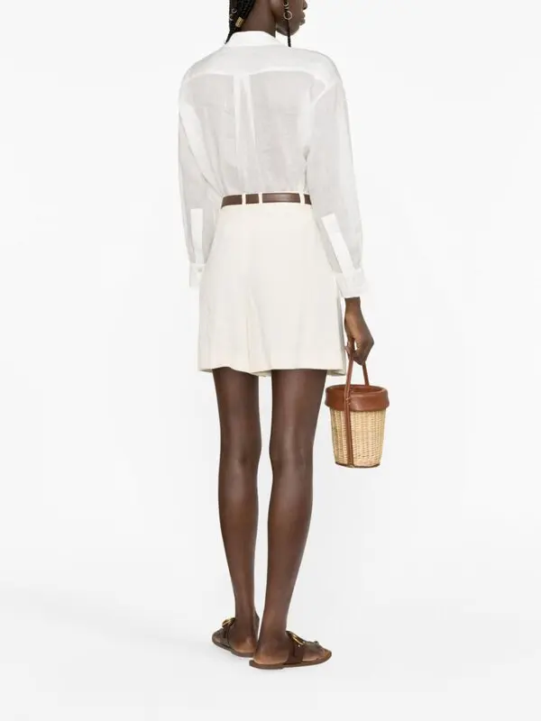 Zimmermann Raie Lace-panel Shirt