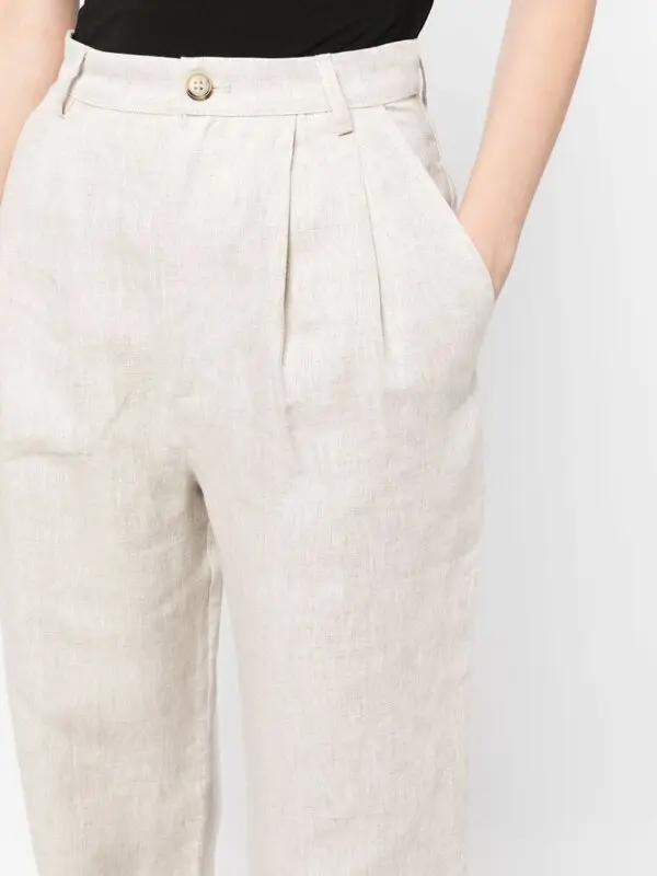 REFORMATION Mason Wide-leg Linen Trousers