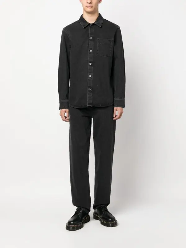 A.p.c. Martin Straight-leg Jeans - Black
