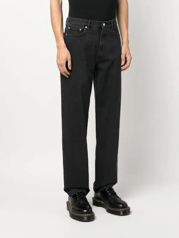 A.p.c. Martin Straight-leg Jeans - Black