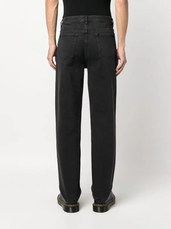 A.p.c. Martin Straight-leg Jeans - Black