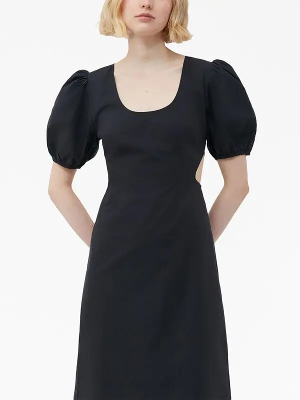 Cut-out Organic Cotton Dress