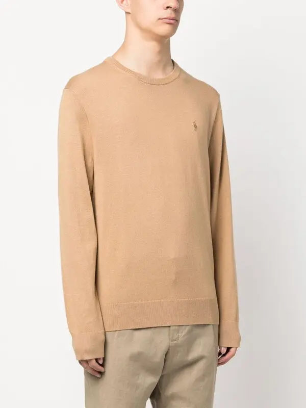 Polo Ralph Lauren Cotton-cashmere Blend Jumper - Neutrals
