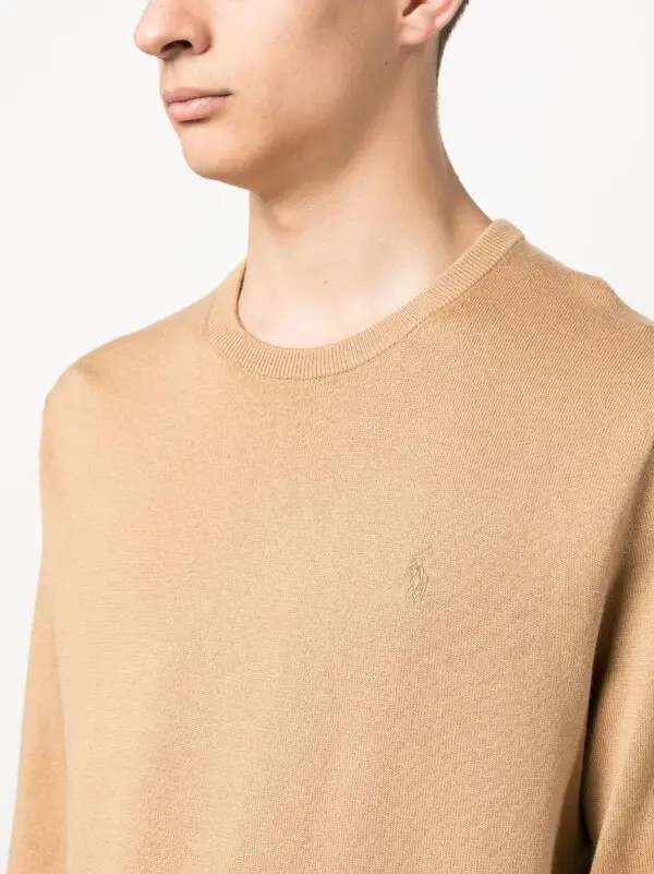 Polo Ralph Lauren Cotton-cashmere Blend Jumper - Neutrals