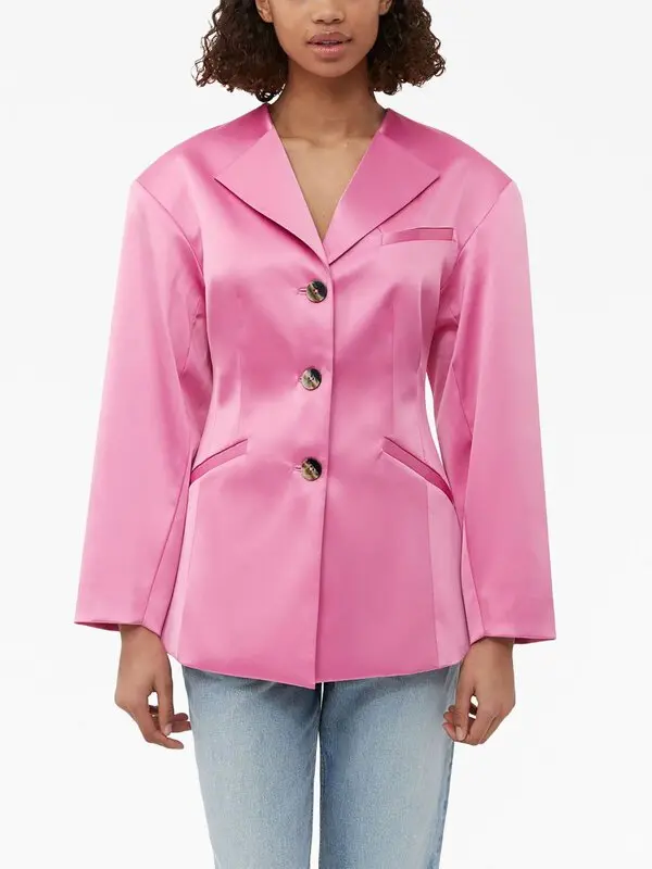 GANNI Single-breasted Blazer