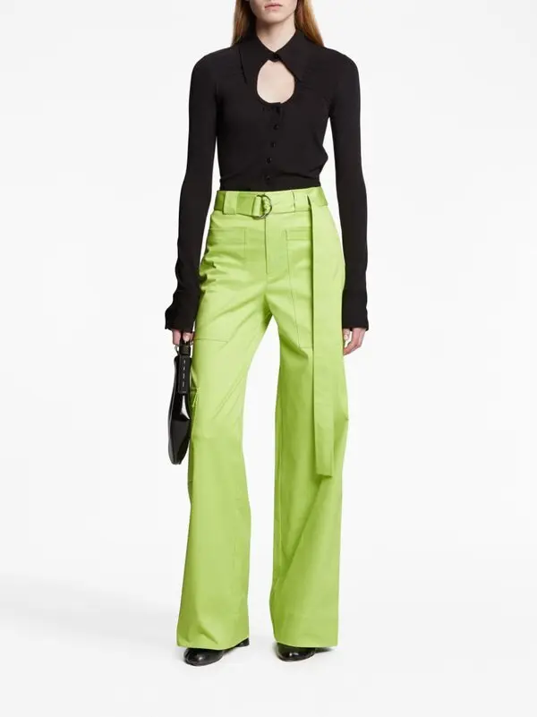 Proenza Schouler White Label Cut-out Shirt