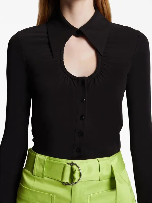 Proenza Schouler White Label Cut-out Shirt