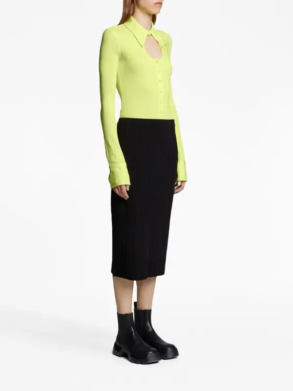 Proenza Schouler White Label Cut-out Shirt