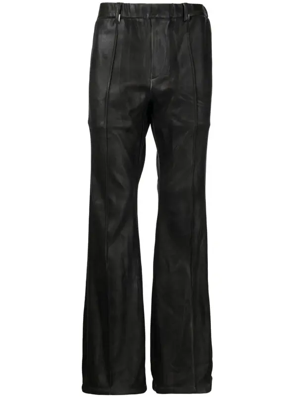 TAAKK Elastic-waist Straight-leg Trousers