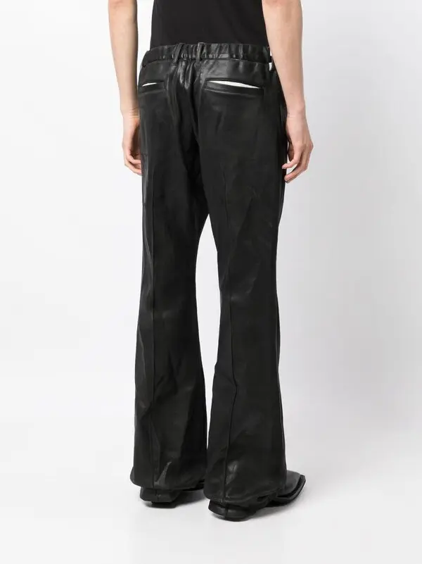 TAAKK Elastic-waist Straight-leg Trousers
