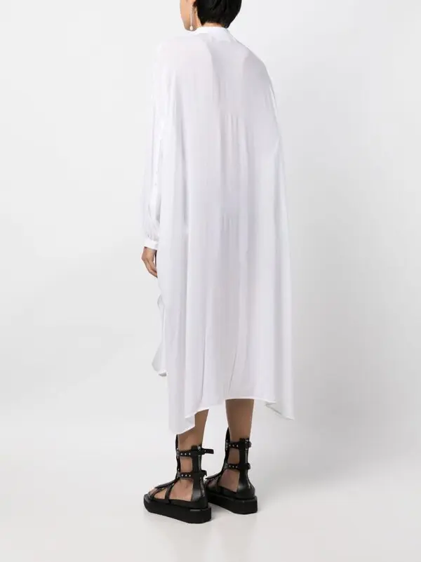 Isabel Benenato Long-sleeve Shirt Dress