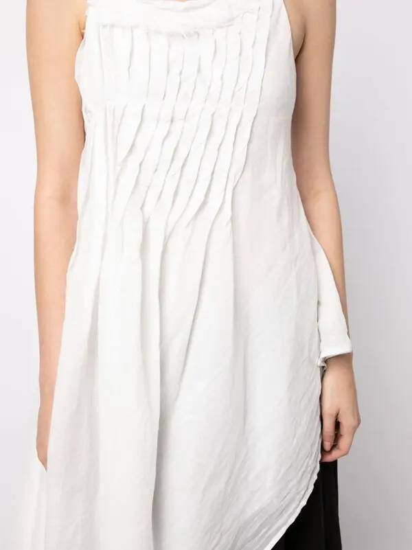 MARC LE BIHAN Asymmetric Sleeveless Top
