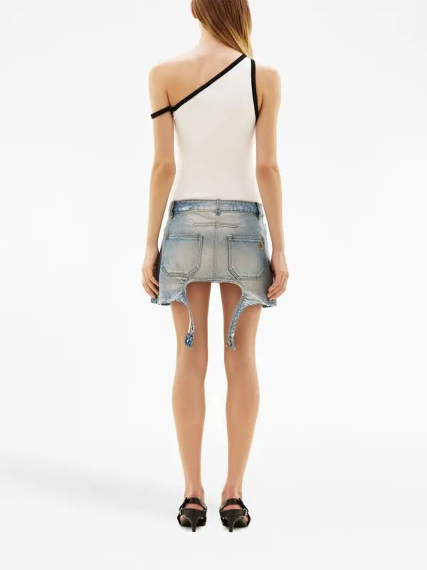 COURREGES Cut-out Mini Skirt