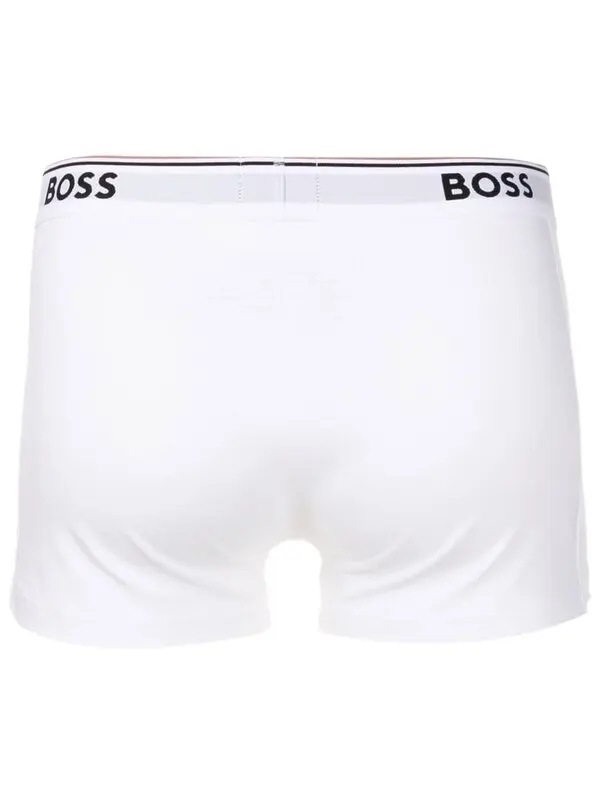 BOSS Stripe-trim Logo-waistband Boxers