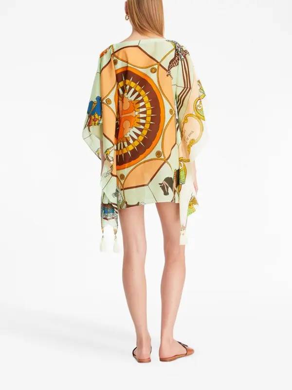 Tory Burch Graphic-print Beach Caftan