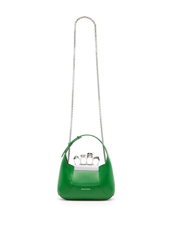 Alexander McQueen The Jewelled Hobo Mini Bag