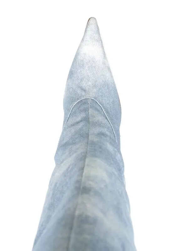 GIABORGHINI Gia 33 100mm Pointed-toe Boots