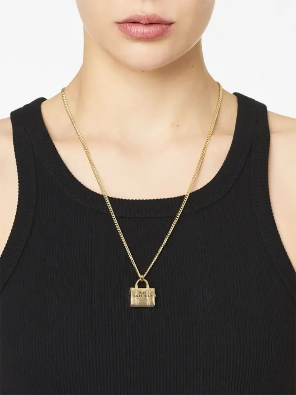 Marc Jacobs Tote Bag Pendant Necklace