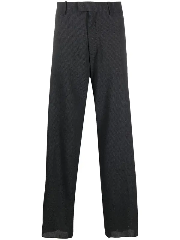 Raf Simons Straight-leg Trousers - Grey
