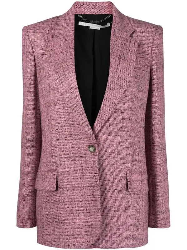 Stella McCartney Single-breasted Wool Blazer