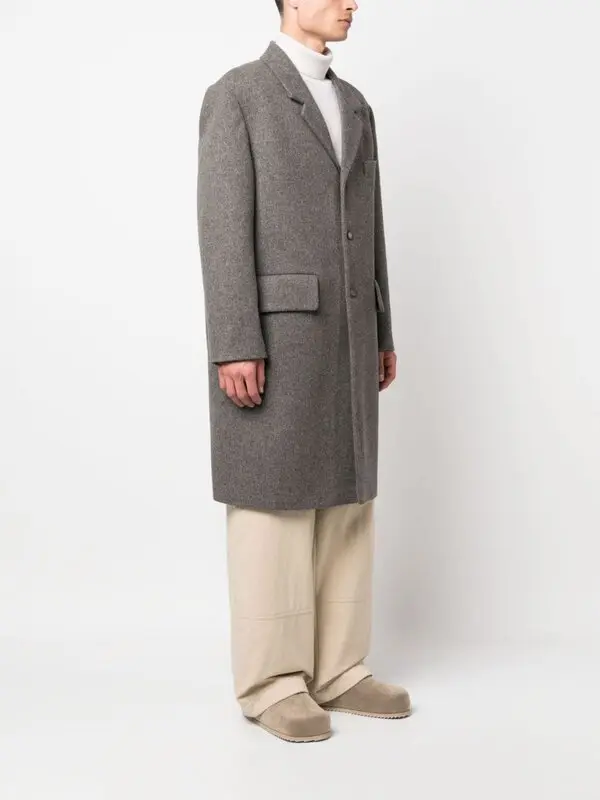 RIER Single-breasted Wool Coat