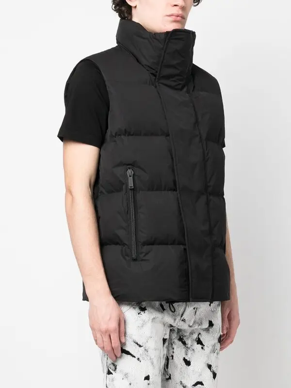 Dsquared2 Funnel-neck Padded Gilet - Black