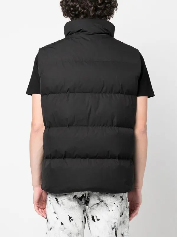 Dsquared2 Funnel-neck Padded Gilet - Black