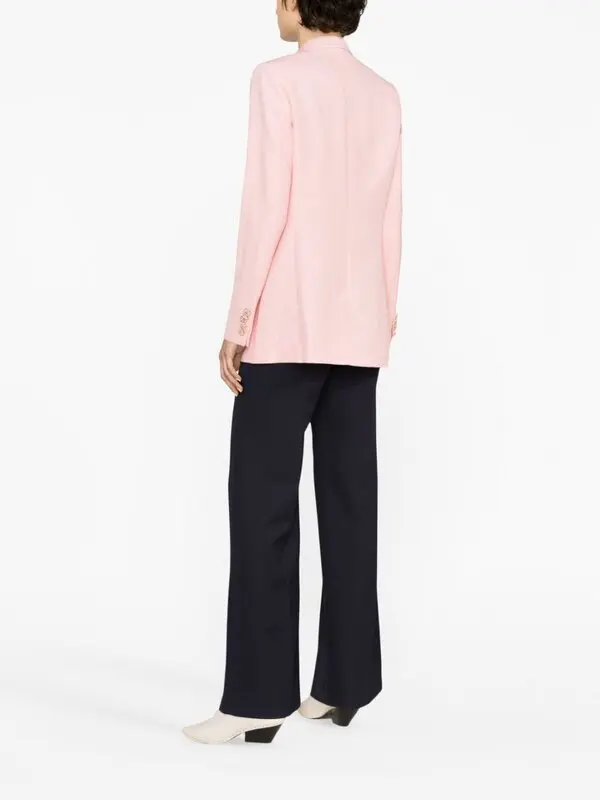 Casablanca Double-breasted Blazer - Pink