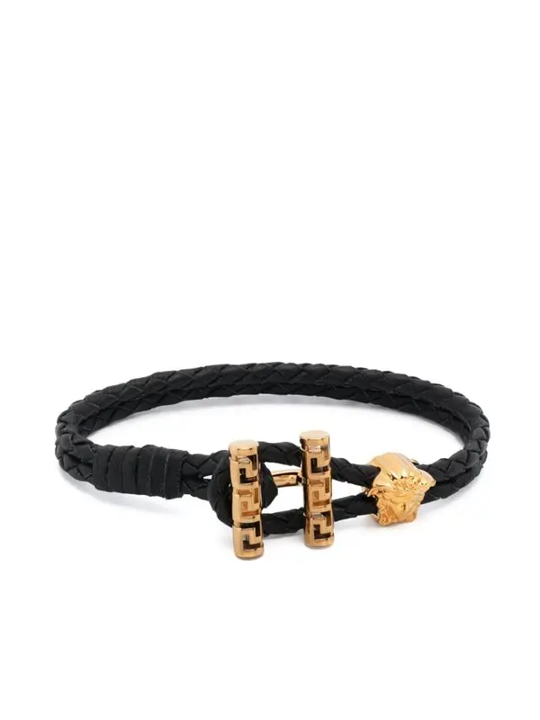 Versace Medusa Braided Bracelet - Gold