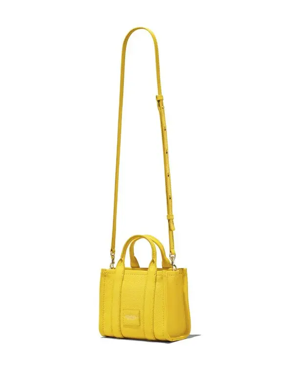 Marc Jacobs Leather Crossbody Tote Bag - Yellow