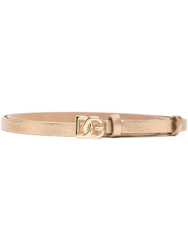 Dolce & Gabbana Happy Garden Leather Belt